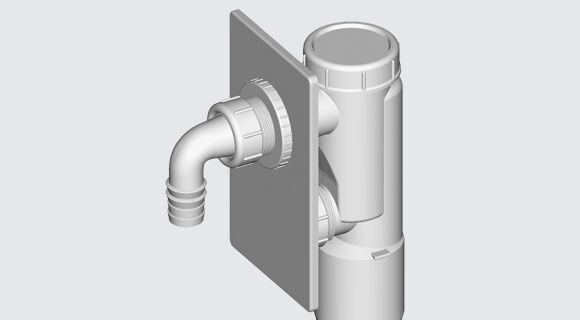 Traps for washing machines