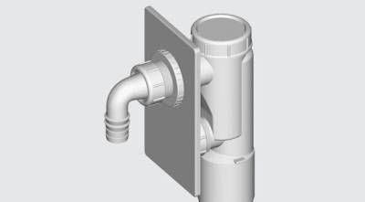 Traps for washing machines